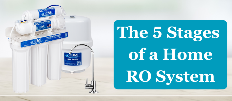 The 5 Stages of a Home RO System — WaterAnywhere