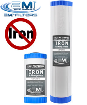 Iron & Manganese Removal Cartridges — WaterAnywhere