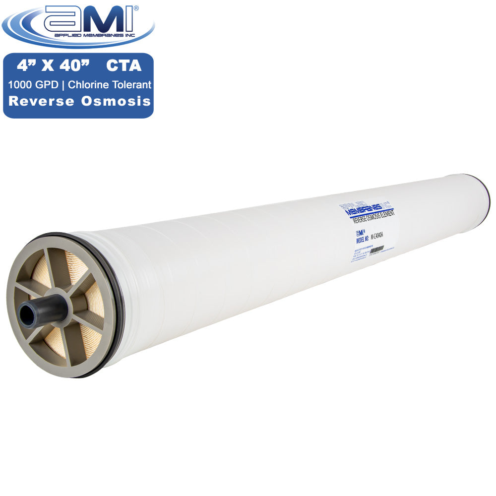 4" x 40" CTA Commercial RO Membrane | Chlorine Tolerant | Applied ...