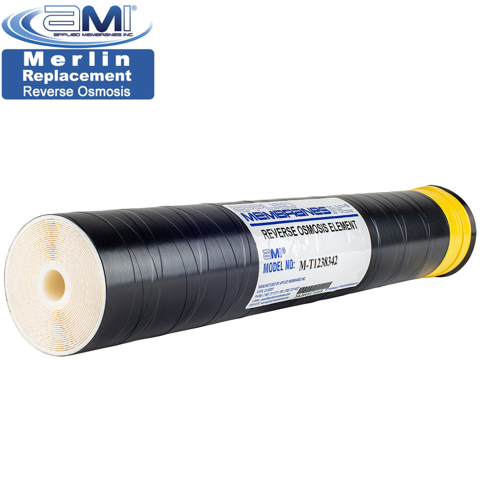 AMI Replacement RO Membrane for GE 1238342 & Pentair TLC-350 for Merlin ...