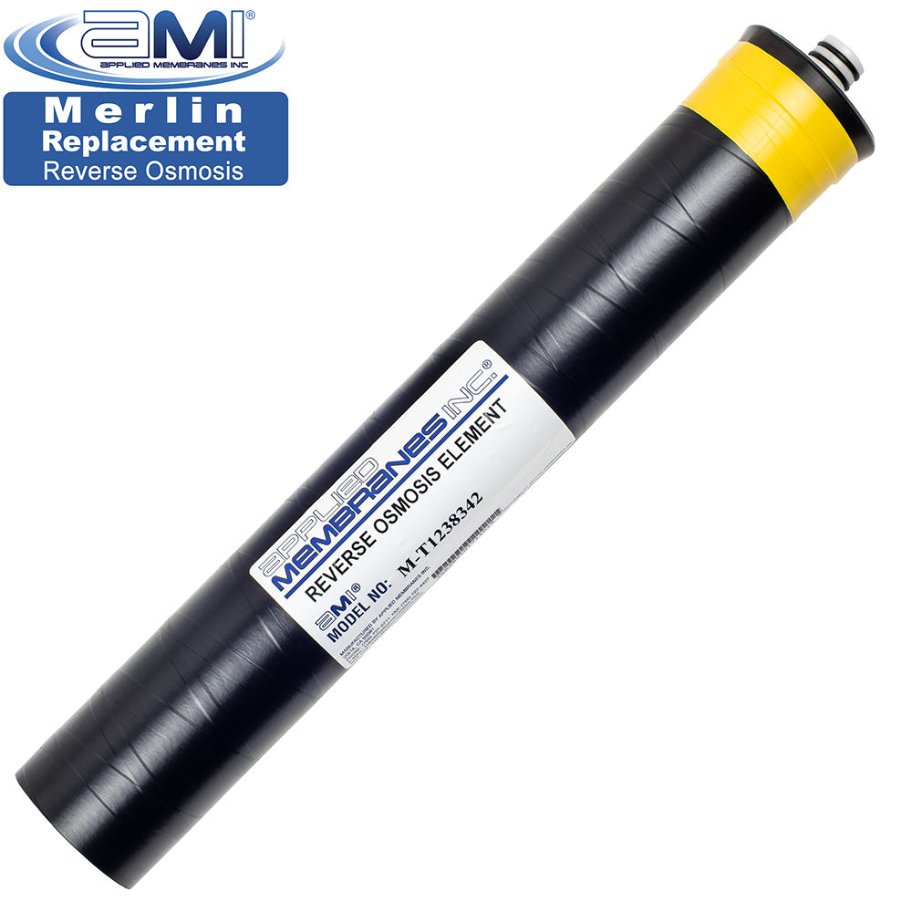 AMI Replacement RO Membrane for GE 1238342 & Pentair TLC-350 for Merlin ...