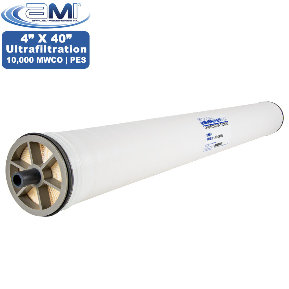 4x40 Ultrafiltration Membrane | Polyethersulfone (PES) UF | 10,000 MWCO ...