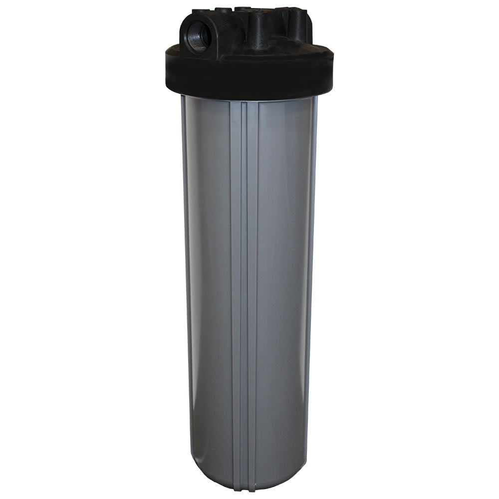 20" Big Blue Filter Housing, Blue/Black, 1", w/ Pressure Relief - Model ...