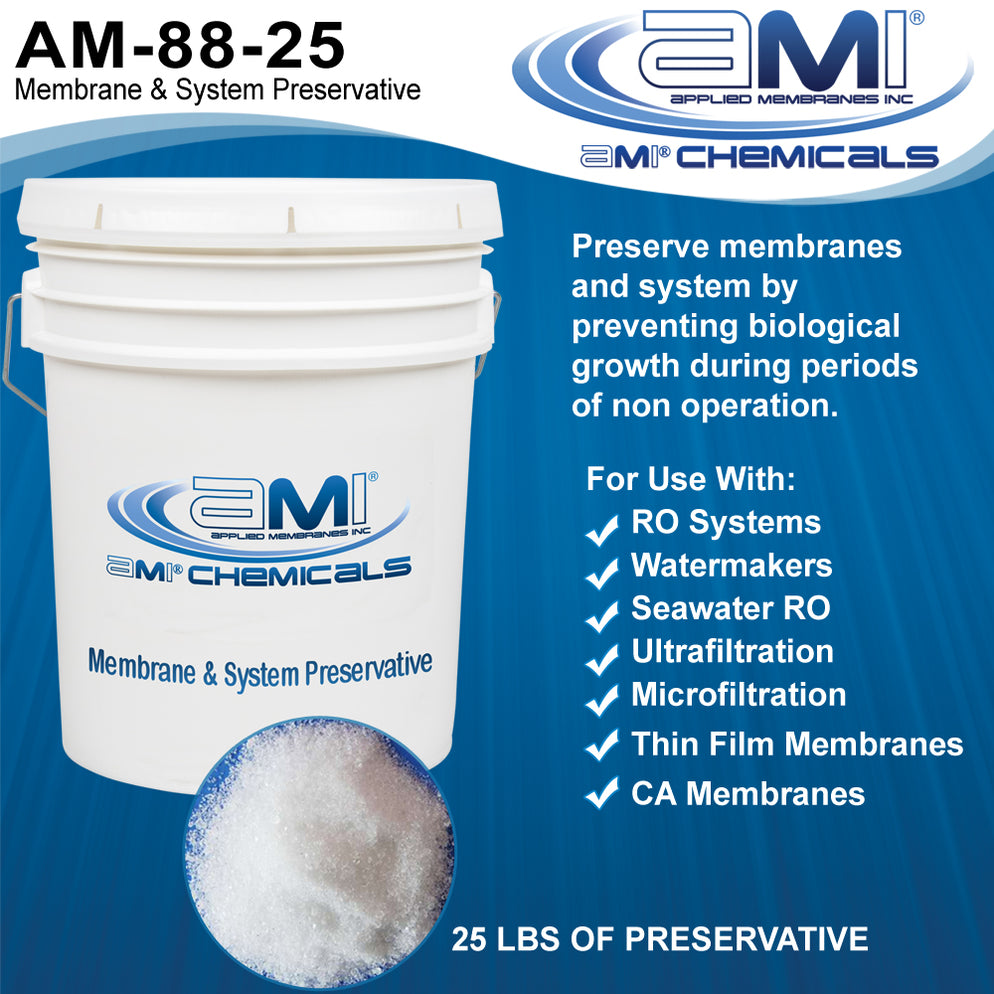 RO Membrane and System Preservative AM-88 25 lb container Membrane ...