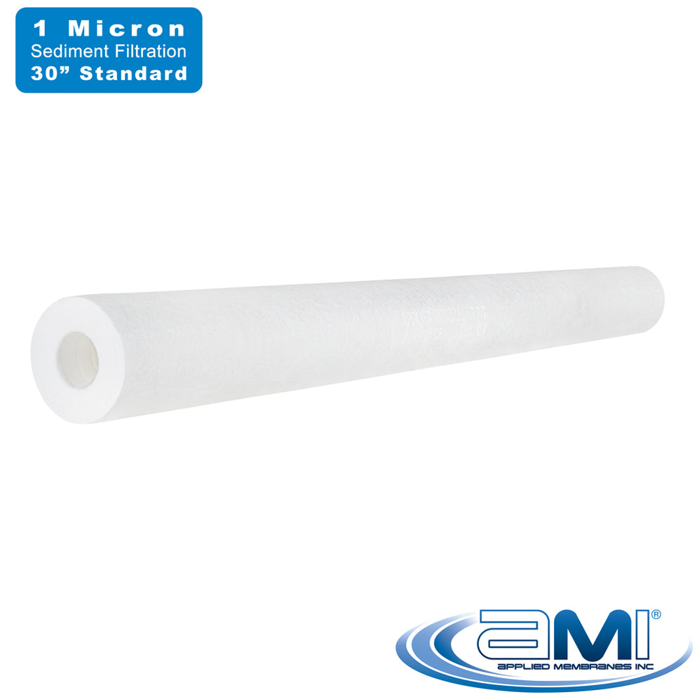 30" Sediment Water Filter 1 Micron Filtration Rating Depth Filter ...