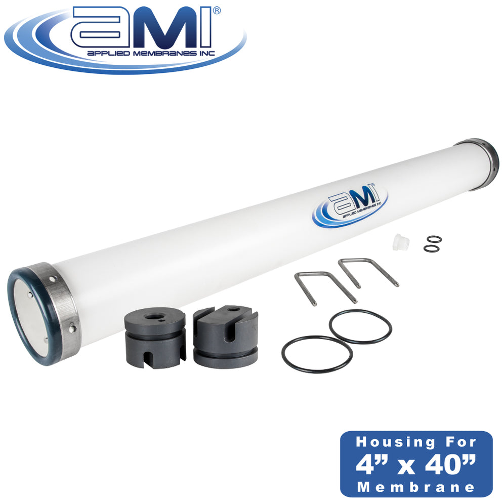 4x40 Membrane Housing Pressure Vessel for Commercial RO System | PVC ...